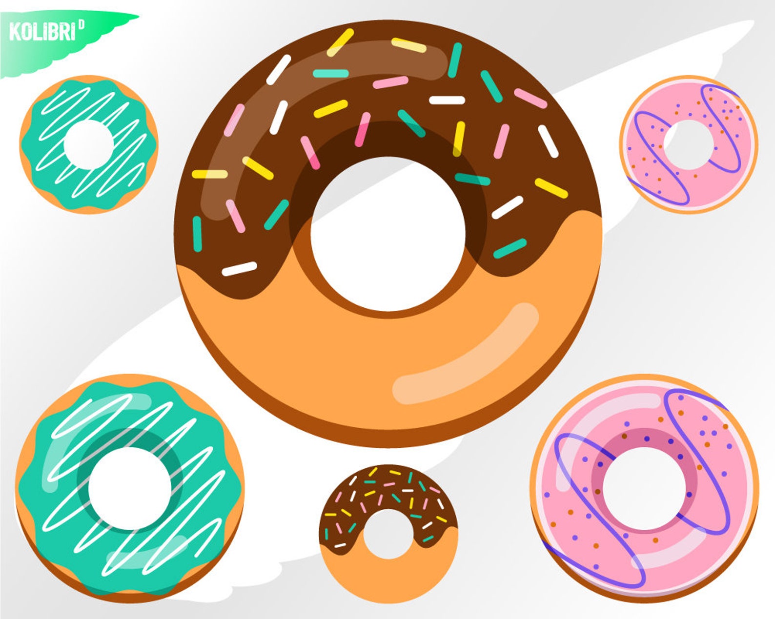 Donut svg Donut clipart Candy svg Sprinkle svg | Etsy