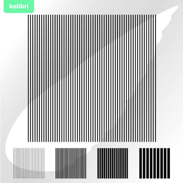 Lines Stencil - Etsy