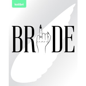 Bride Finger Svg – Ring Svg – Bride Png – Bride Word Svg – Engagement ...