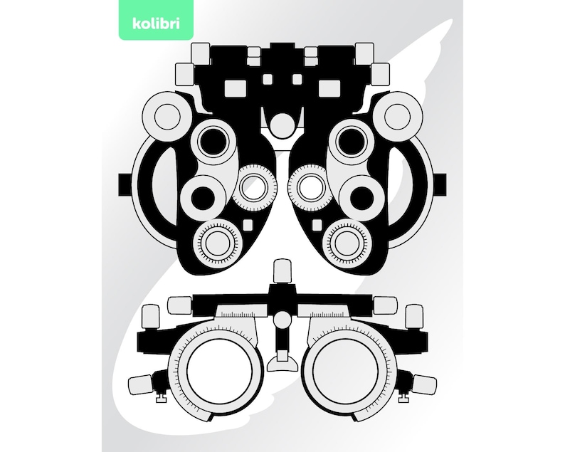 Optometry Svg – Optometry Clipart – Optometrist Svg – Glasses Eye Svg ...