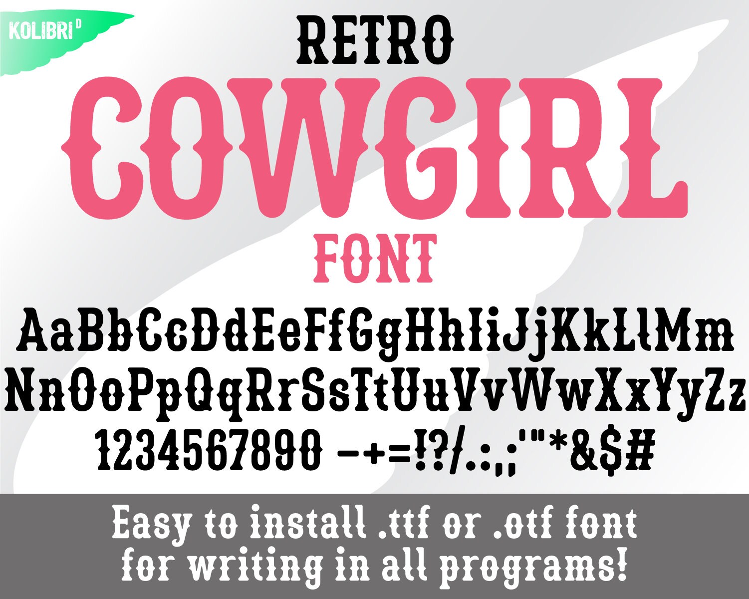 Cowgirl Font Svg – Cowboy Svg – Western Rodeo Svg – Girl Letters Svg ...