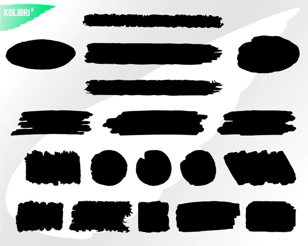 Paint Brush Shape Svg – Brush Svg – Brush Clipart – Paint Background ...