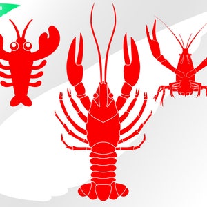 Crawfish Svg – Lobster Svg – Crawfish Clipart – Crayfish Crawdad Svg ...