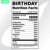 Nutrition Facts Template Svg, Clipart – Nutritional Calories and ...