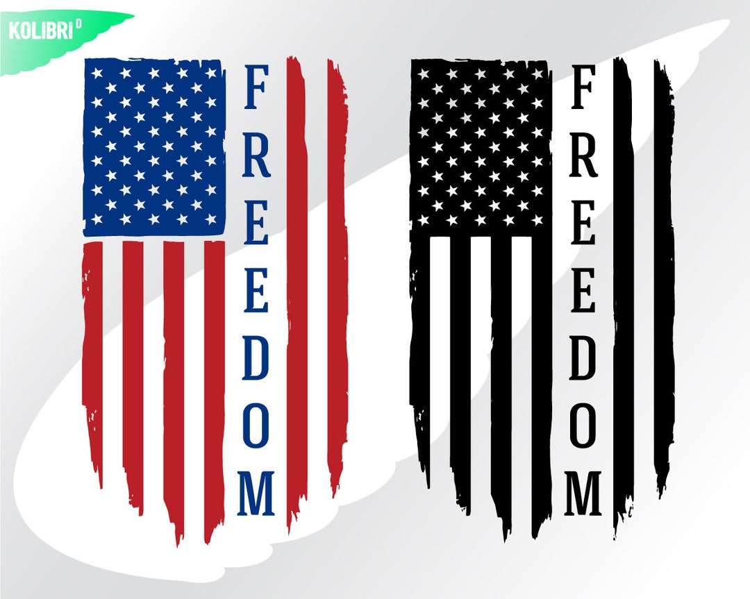 Freedom Svg US Flag Svg Freedom Flag Svg Grunge Svg - Etsy