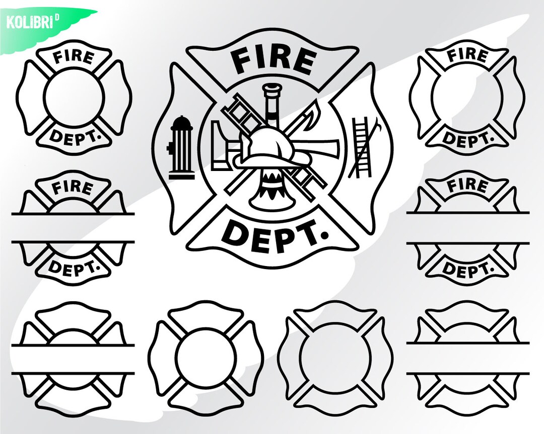 Fire Svg Firefighter Svg Fireman Svg Fire Department Svg - Etsy
