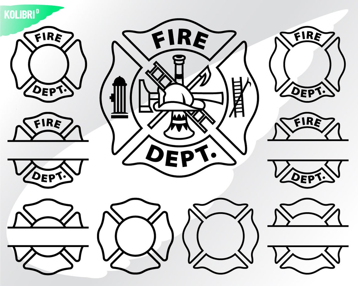 Fire Svg – Firefighter Svg – Fireman Svg – Fire Department Svg – Fire ...