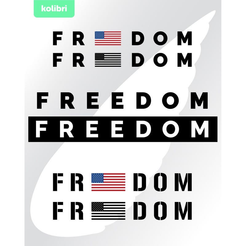 Freedom Svg - Etsy
