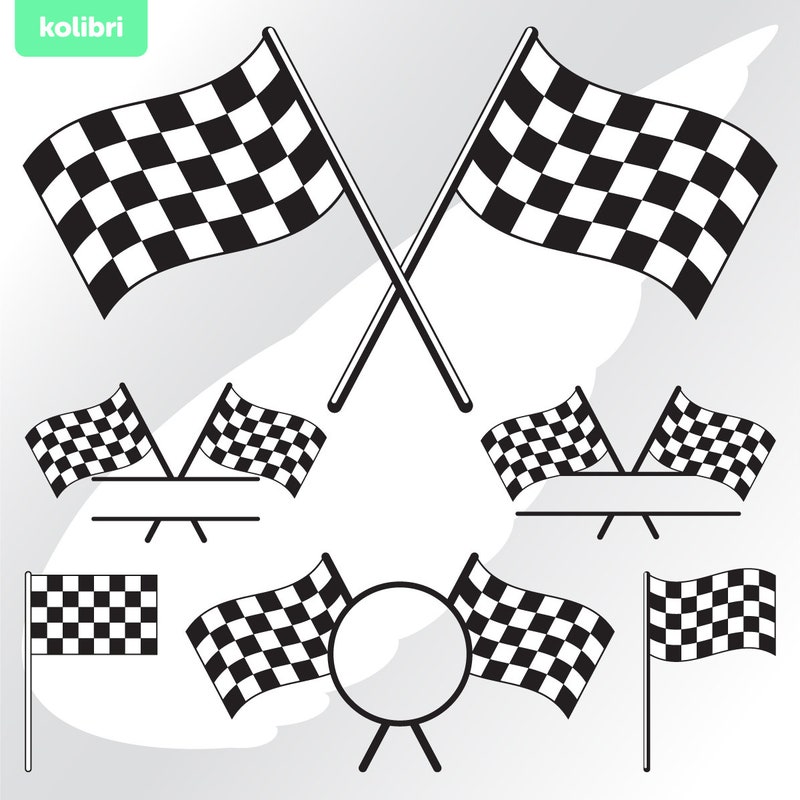 Checker Flag - Etsy