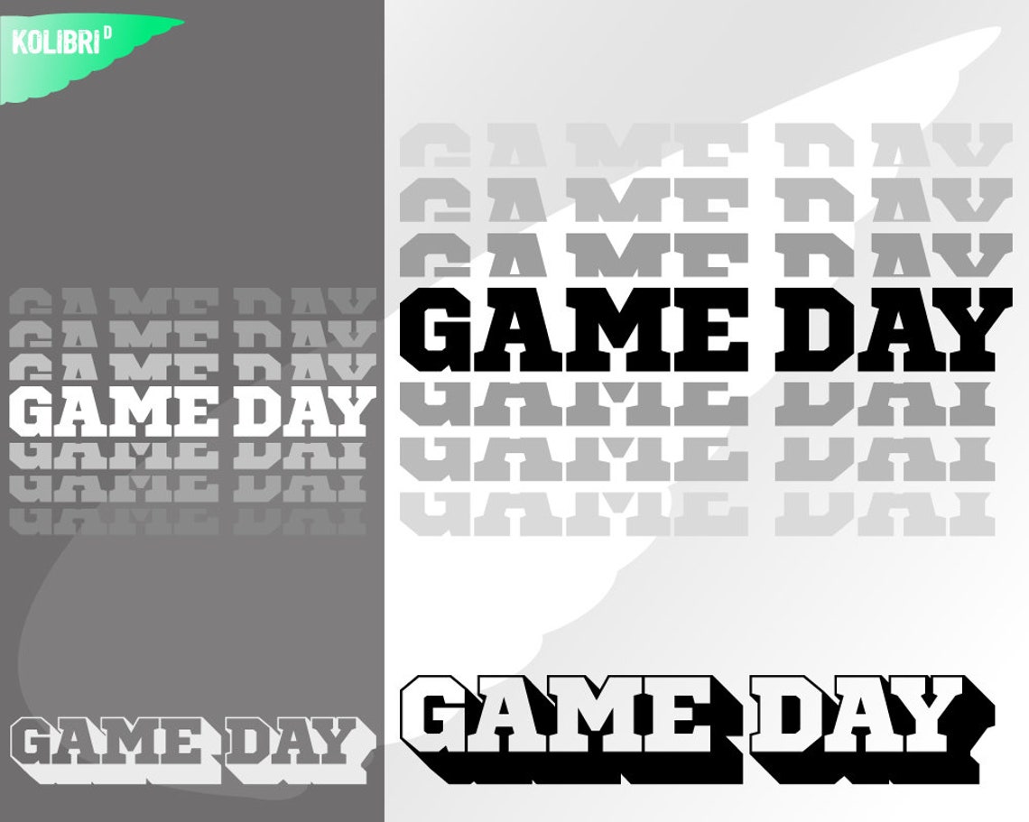 Game Day Svg Game Day Clipart Game Svg Game Day Mirror | Etsy