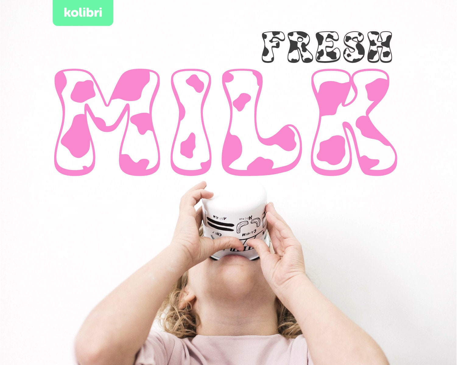 Cow Font Svg – Cow Spots Svg – Cow Svg – Alphabet Cow Groovy Font ...