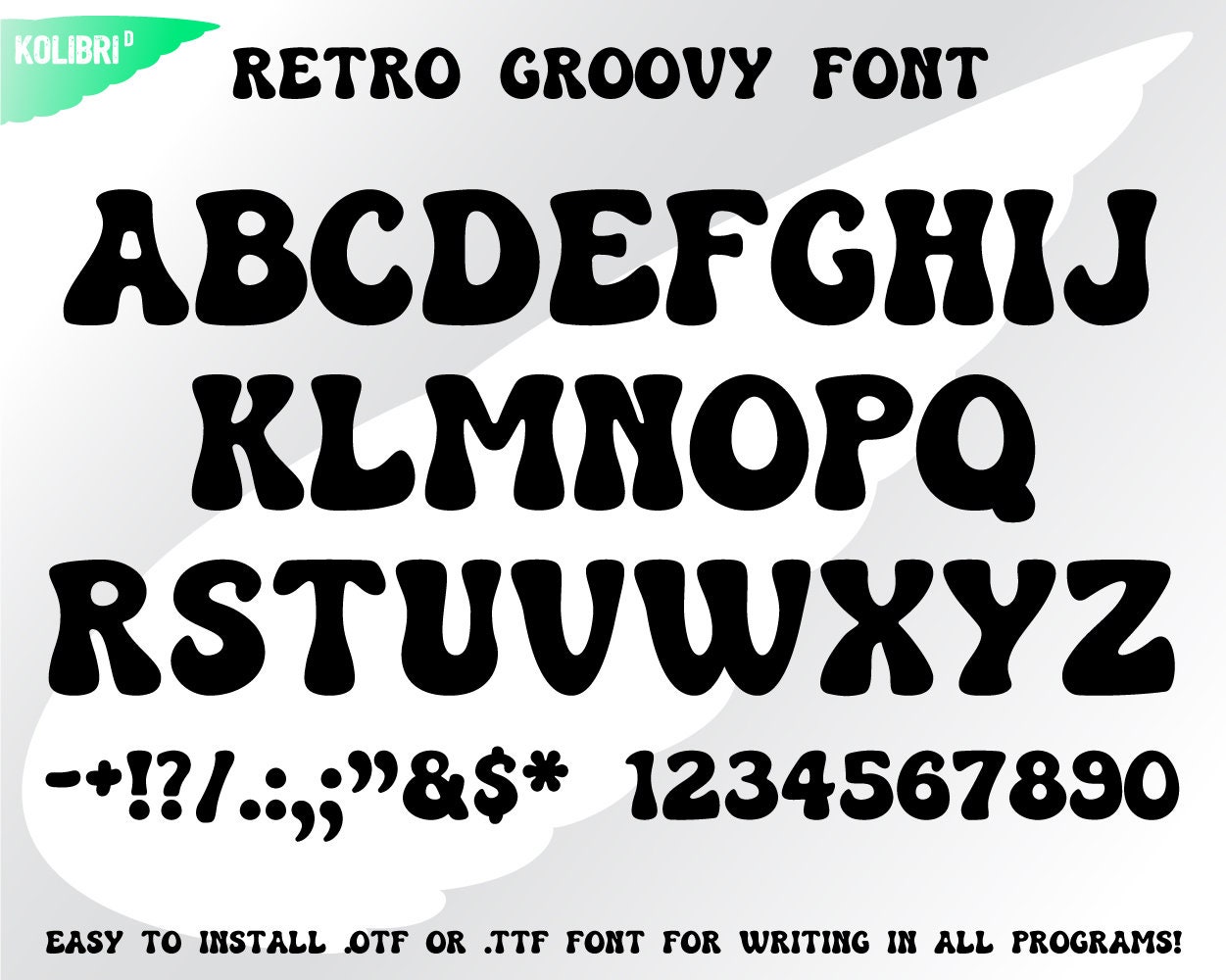 Groovy Font Svg Retro Font Svg Vintage Svg Alphabet Svg - Etsy Israel