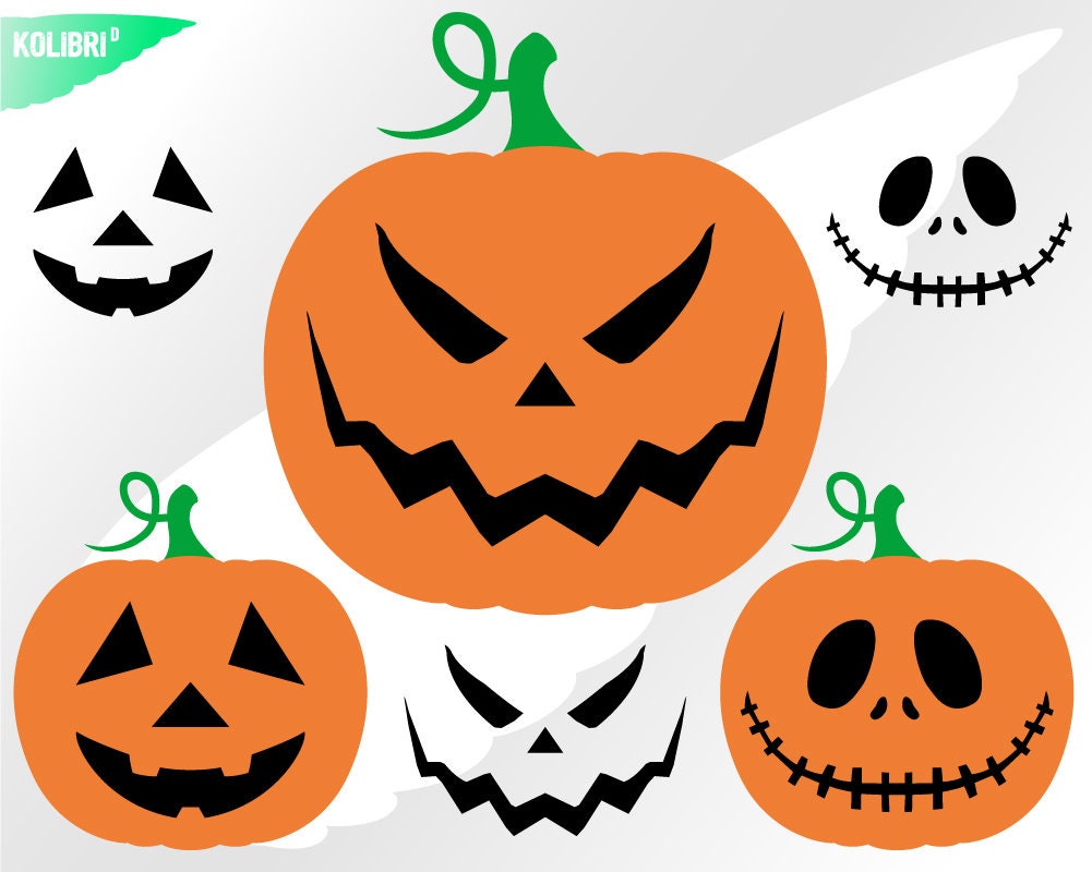 Halloween Pumpkin Svg – Halloween Svg – Pumpkin Clipart – Scary Pumpkin ...