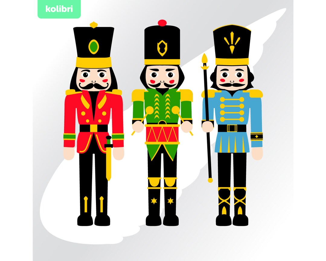 Nutcracker Svg – Nutcracker Soldier Png – Nutcracker Toy Svg – Three ...