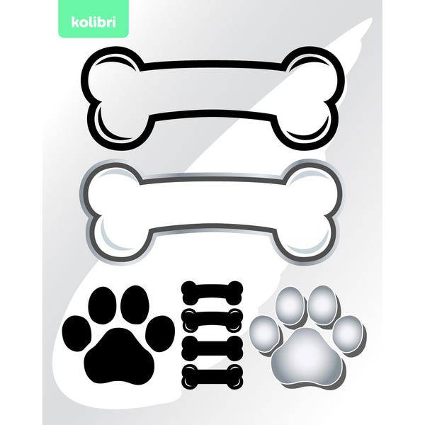 Paw Patrol Bone Png - Etsy