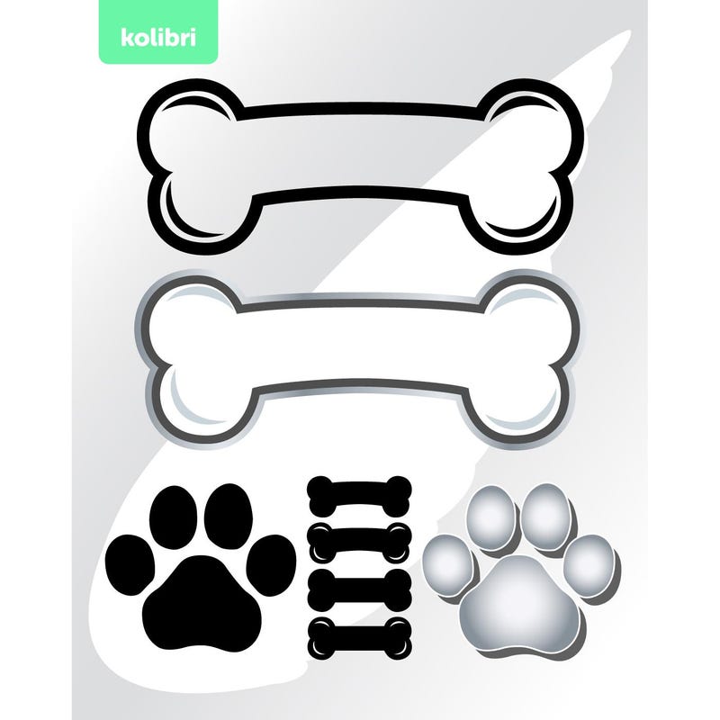 Paw Patrol Bone Png - Etsy