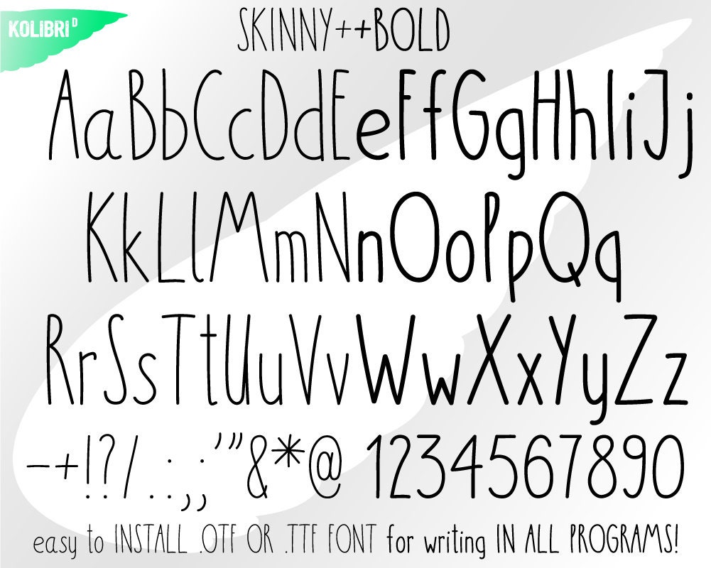 Handwriting Font – Cami Rae Single Line Font – Bold Otf, Ttf Font ...