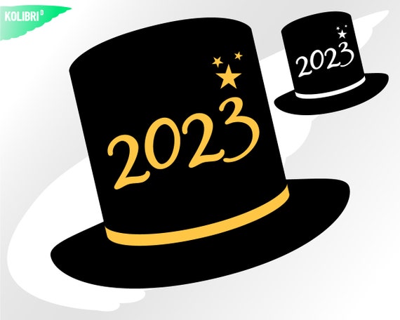 New Years Hats Clipart