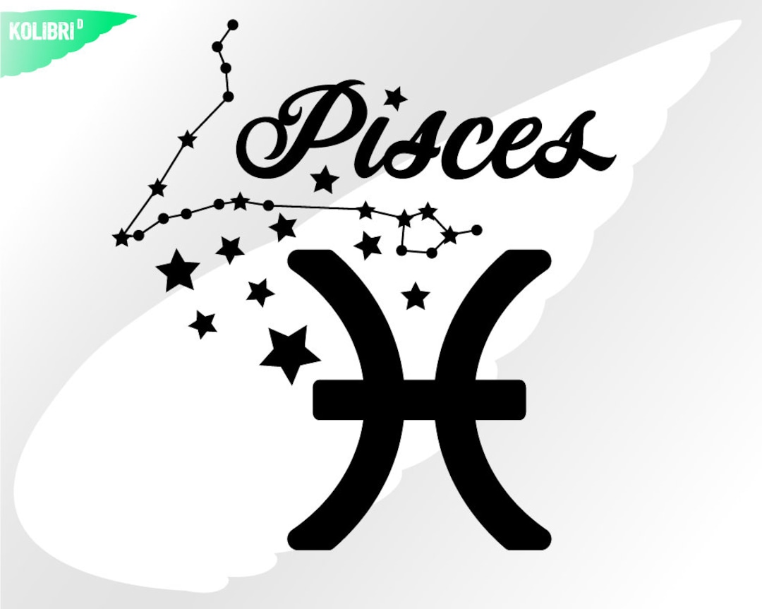 Pisces Svg – Zodiac Svg – Horoscope Svg – Stars Svg – Pisces Clipart ...