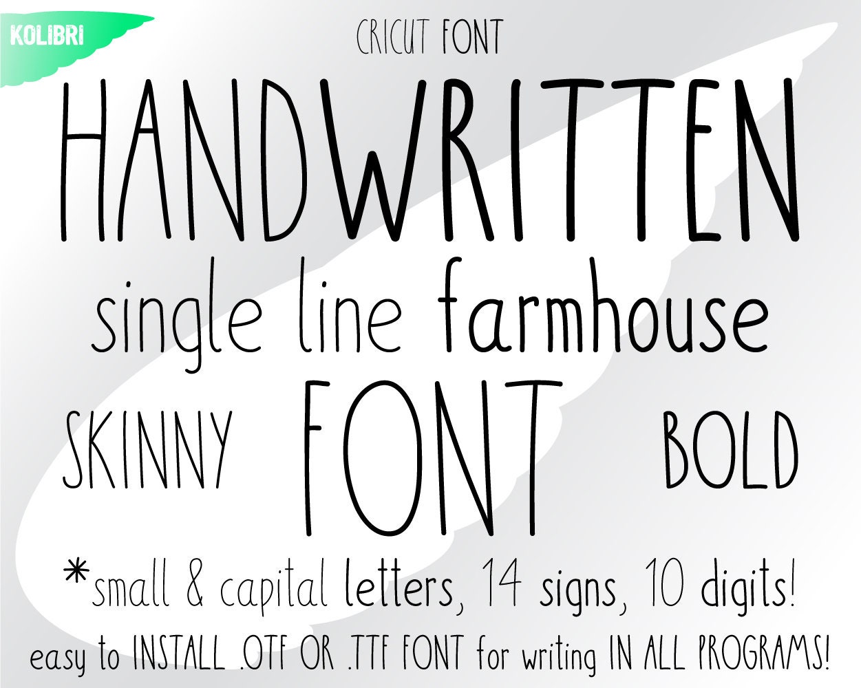 Handwriting Font – Cami Rae Single Line Font – Bold Otf, Ttf Font ...