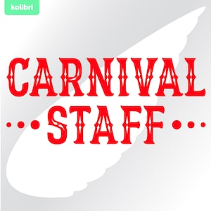 Carnival Staff Svg – Carnival Svg – Circus Svg – Carnival Birthday Svg ...