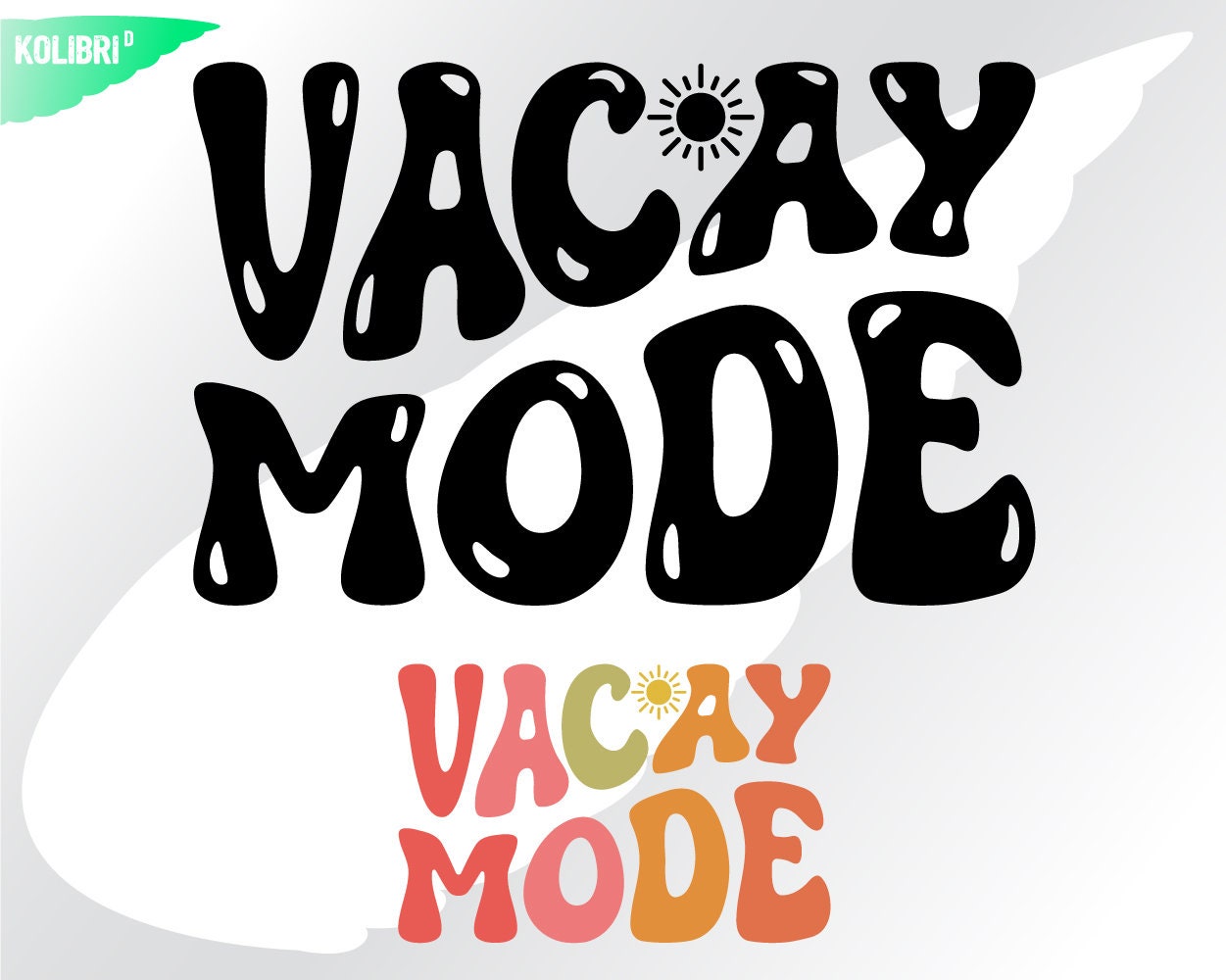 Modo vacay svg Vacay svg Modo clipart Retro groovy svg - Etsy México