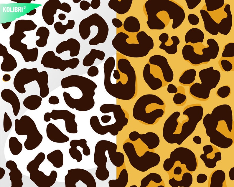 Leopard Svg Leopard Pattern Svg Leopard Print Svg - Etsy