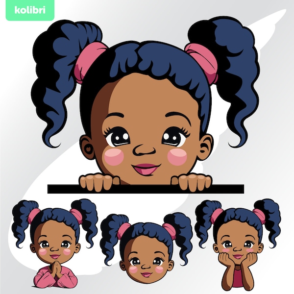 Peekaboo Girl Svg - Etsy