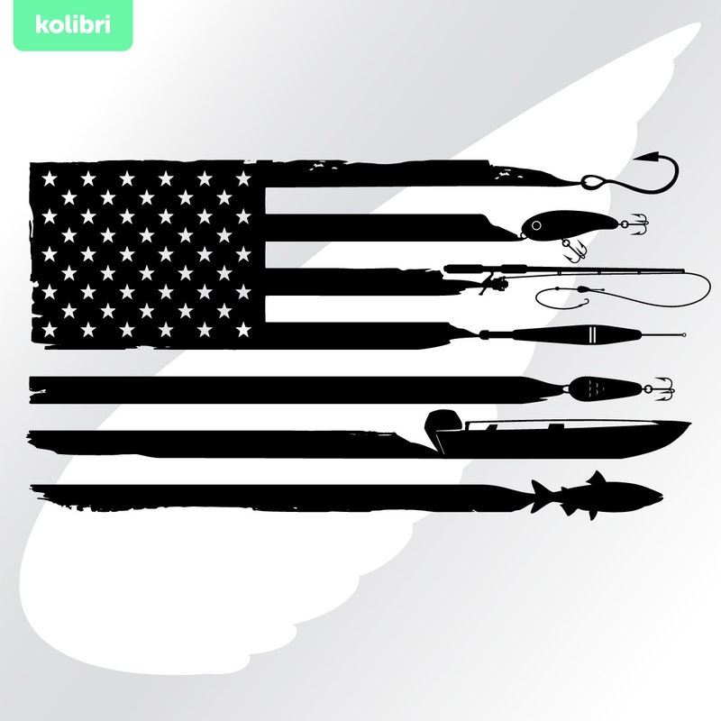Hunting Flag Svg - Etsy