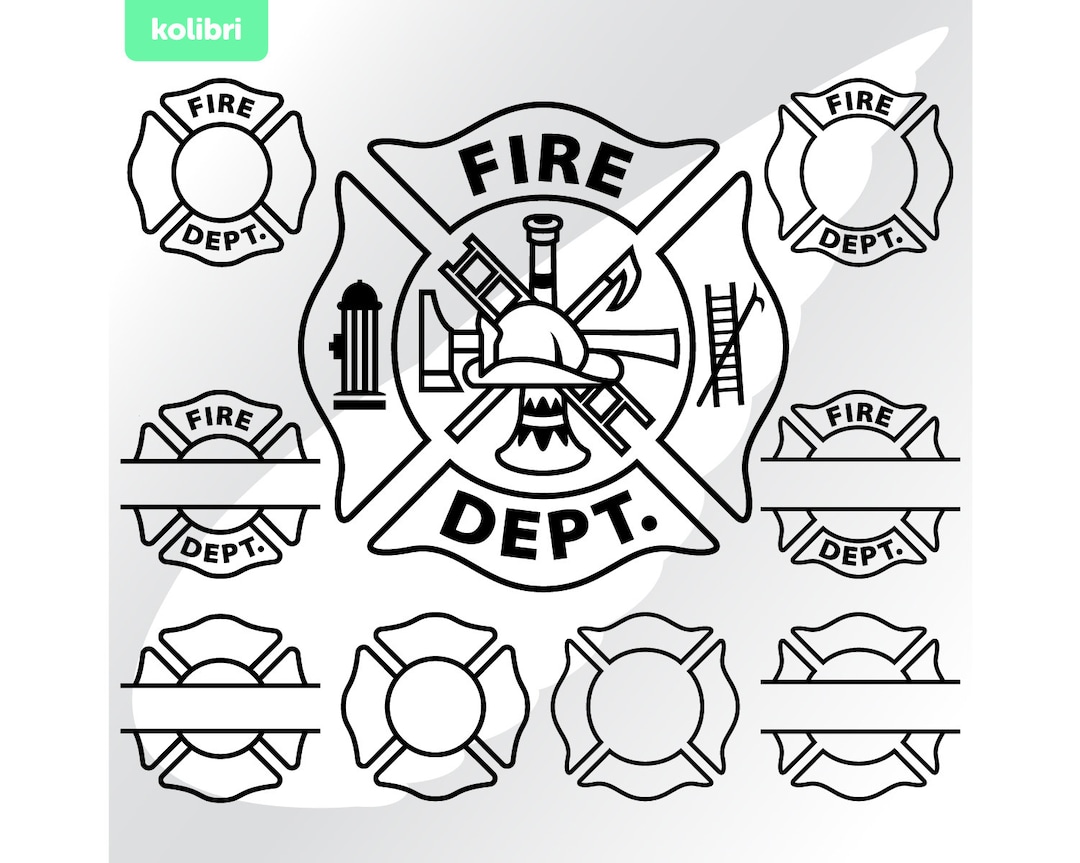 Fire Svg – Firefighter Svg – Fireman Svg – Fire Department Svg – Fire ...