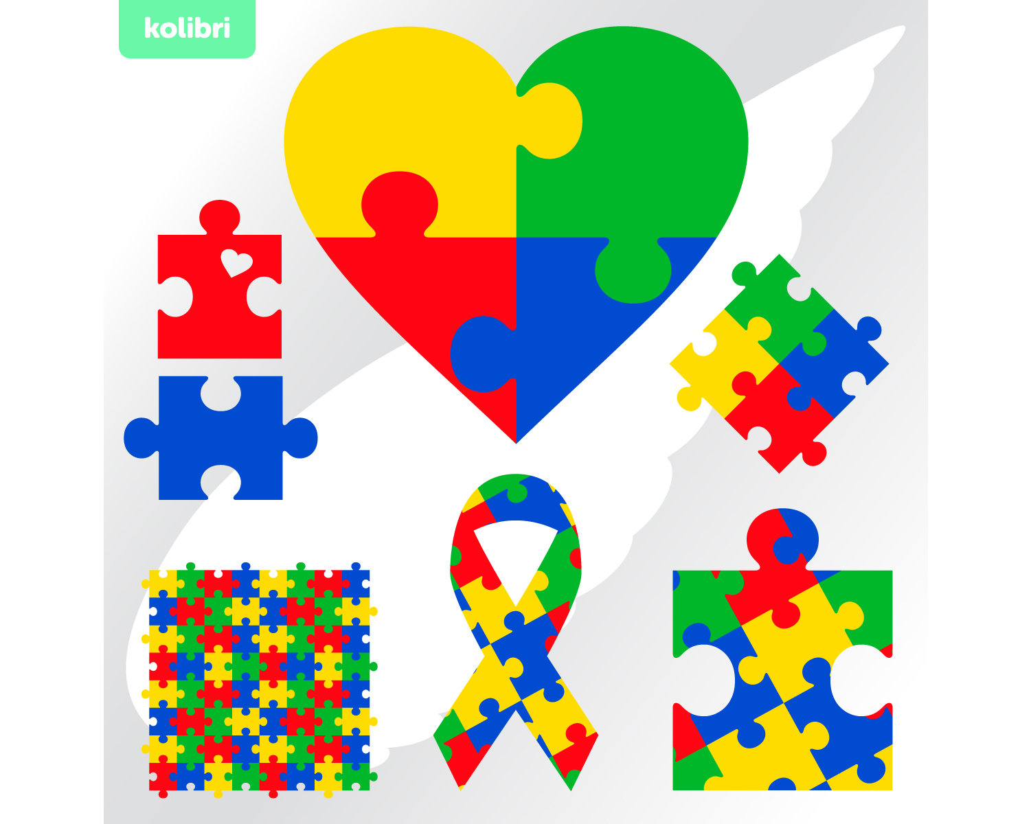 Autisme Logo Autism Puzzle Logo Etsy Nederland