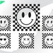 Checkered Smile Svg – Checkered Pattern Svg – Smile Svg – Checker Svg ...