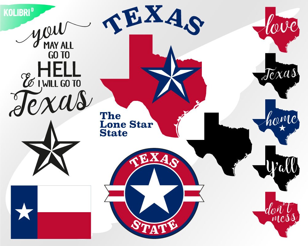 Texas svg Texas clipart State svg Home svg Lone star | Etsy