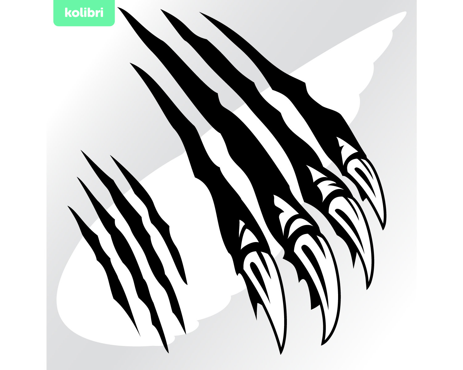 Tiger Claws Clipart
