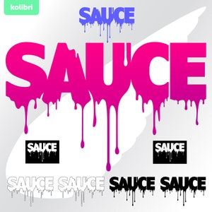 Drippin Sauce Svg – Sauce Clipart – Sauce Dripping Svg – Style Svg ...