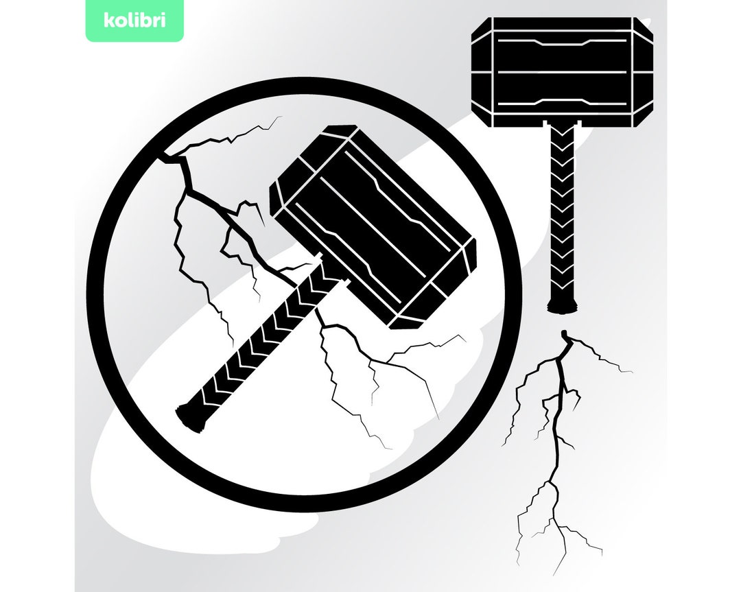 Thor Hammer Stencils