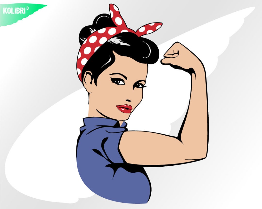 Rosie Svg – Rosie the Riveter Svg – Rosie Png – Bandana Svg – Rosie the ...