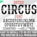 Circus Font Svg – Circus Svg – Carnival Svg – Alphabet Letters Svg ...