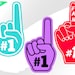Number 1 Svg – Finger Clipart – One Svg – One Sign Svg – #1 Fan Svg ...