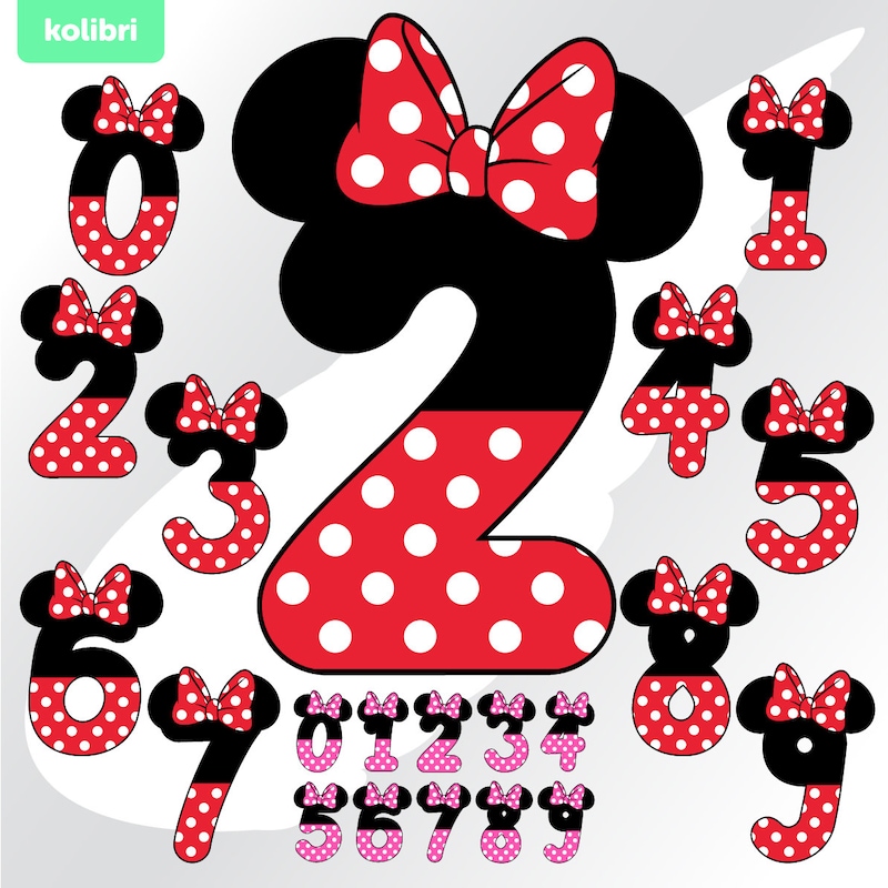 Number 9 With Bow Svg - Etsy