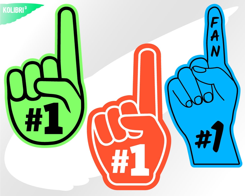 Foam Finger Clipart