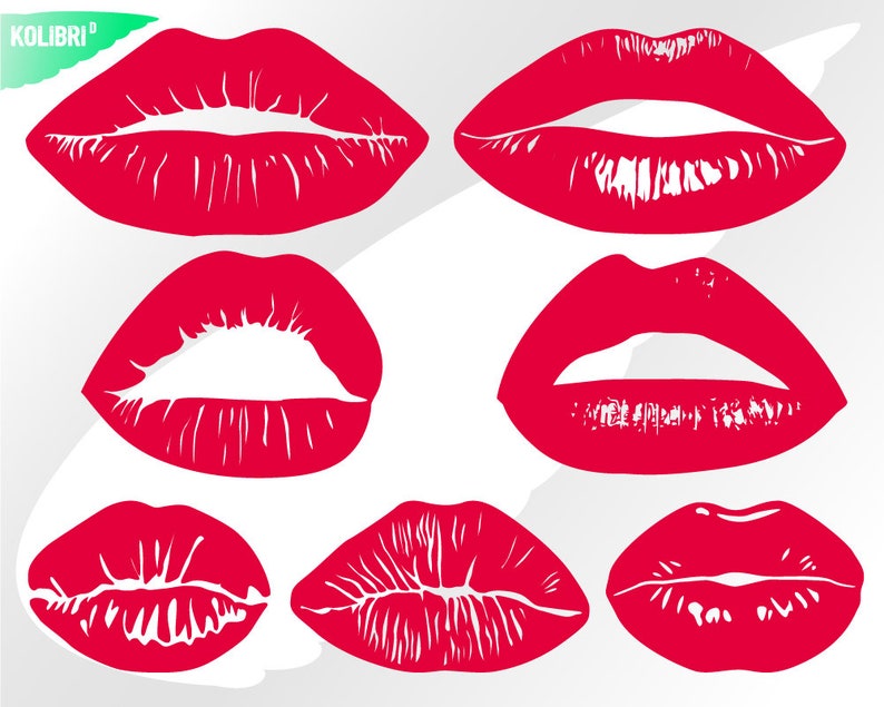 Woman Lips Svg Lips Clipart Red Lips Svg Woman Svg - Etsy