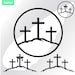 Calvary Cross Svg – Calvary Svg – Jesus Svg – Three Crosses Svg ...