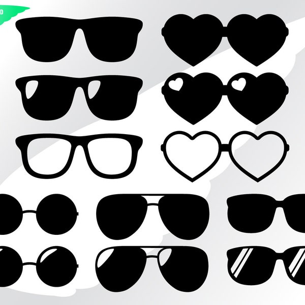 Sunglasses Svg - Etsy