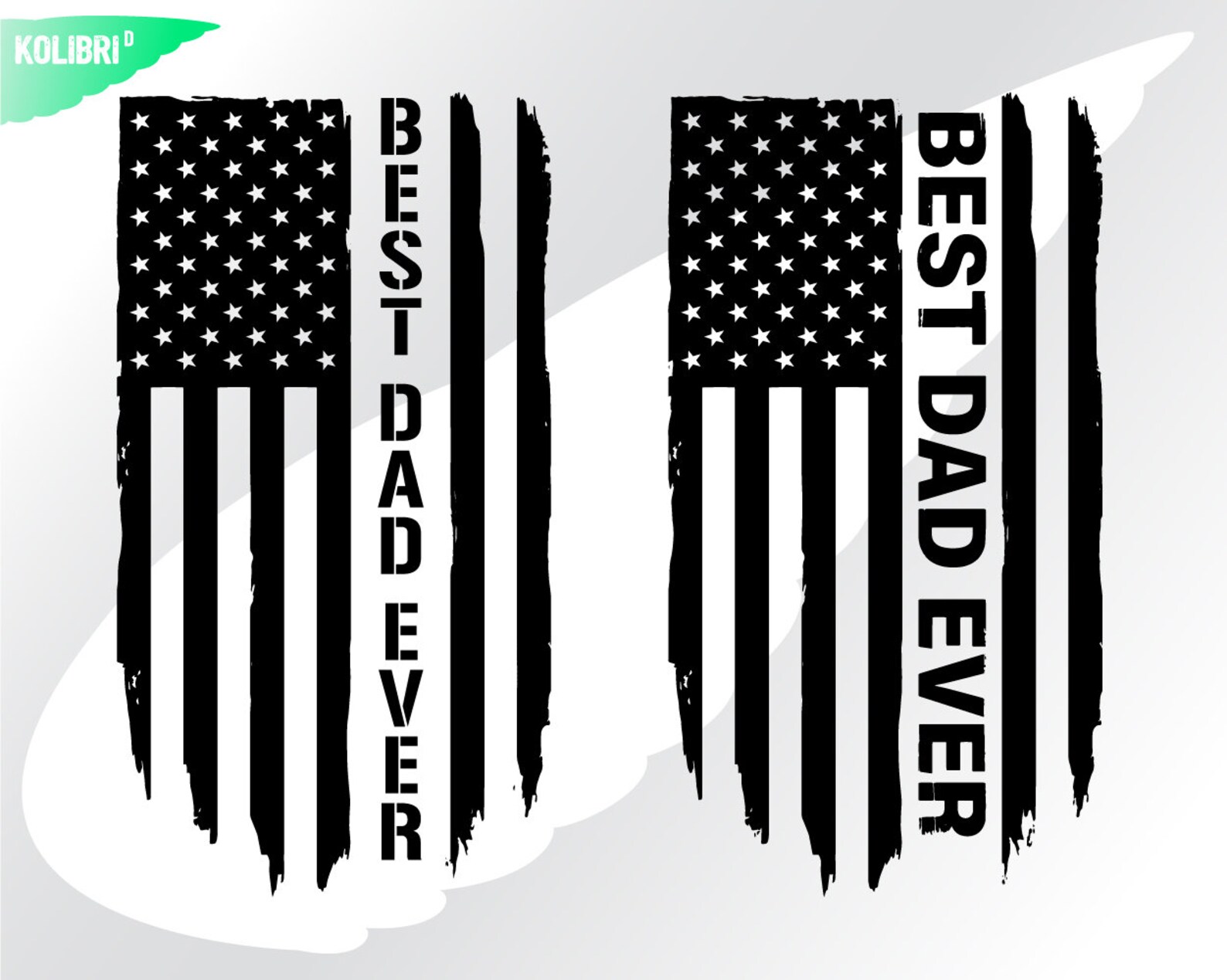 Dad Svg – US Flag Svg – Best Dad Ever Svg – Father's Day Svg – Best Dad ...