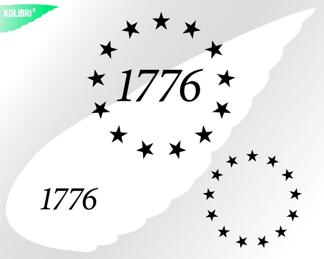 Betsy Ross Svg – 1776 Svg – Circle Stars Svg – 1776 Svg – USA Svg ...