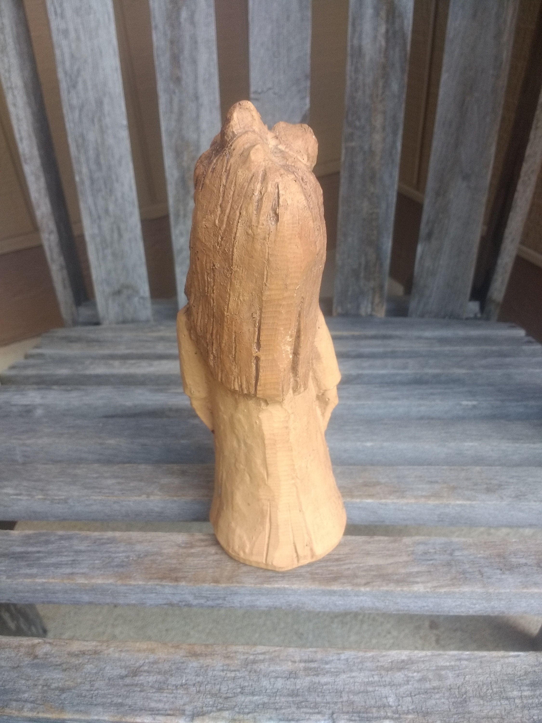 Vintage Lee Bortin Originals Sculpture Little Girl Figurine Statue ...