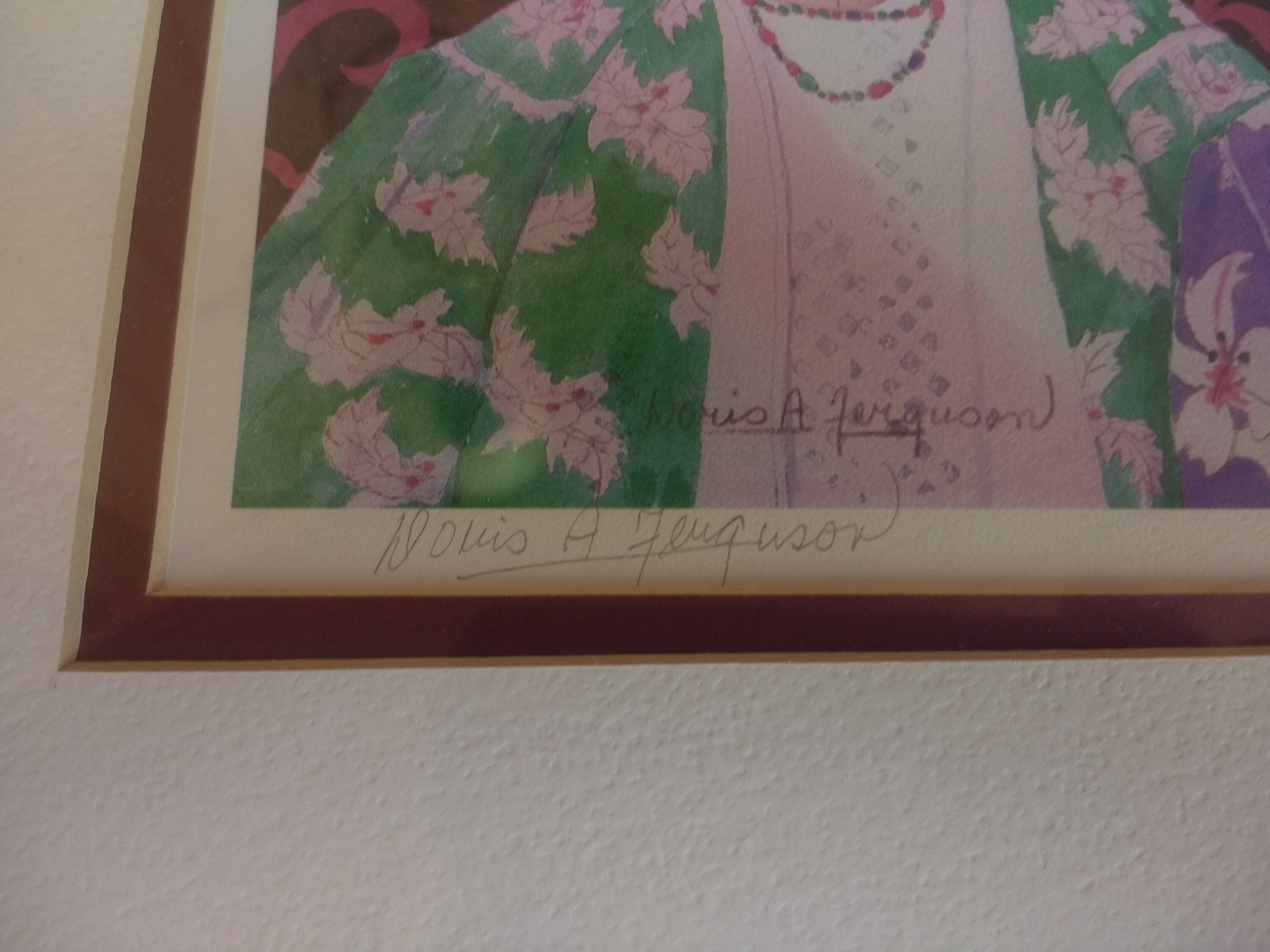 Vintage Doris A Ferguson Signed Print Titled when Trudy - Etsy Hong Kong