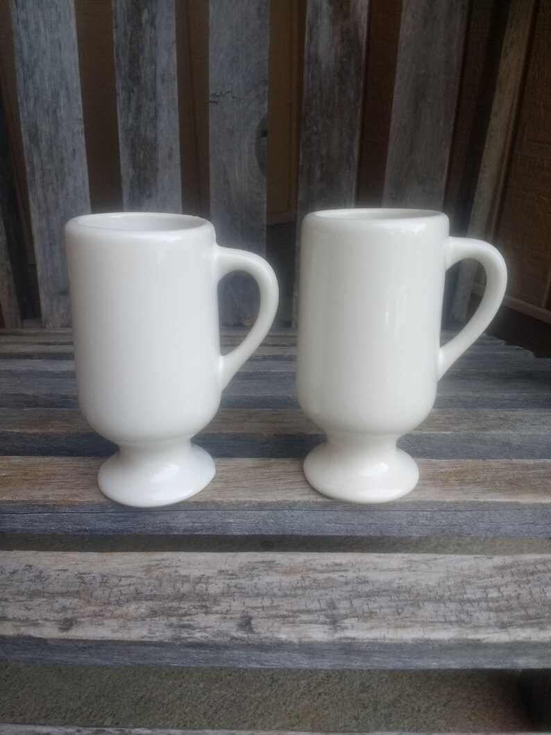 Vintage Vandermint Dutch Pedestal Coffee Mugs Retro Danish Windmill ...