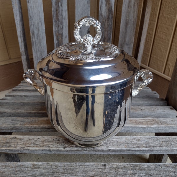 Silver Ice Bucket - Etsy